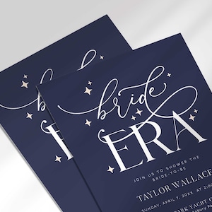Editable Bride Era Bridal Shower Invitation Template Instant Download ...