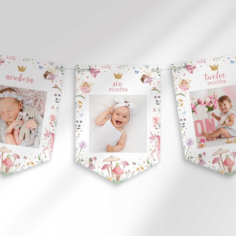 12 Month Banner - Etsy