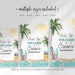 Editable Surf Birthday Welcome Sign Instant Download Surf's up Welcome ...