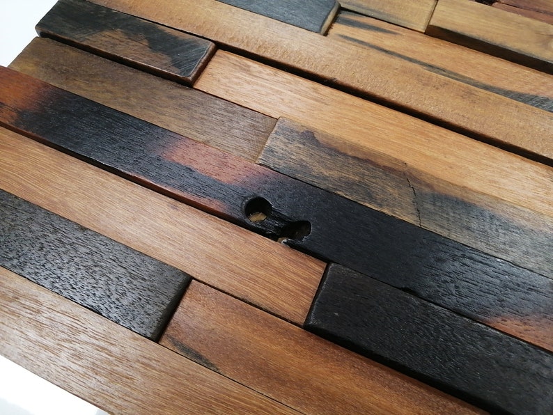 Reclaimed Wooden Wall Tiles Decorative Tiles Rustic Wood - Etsy