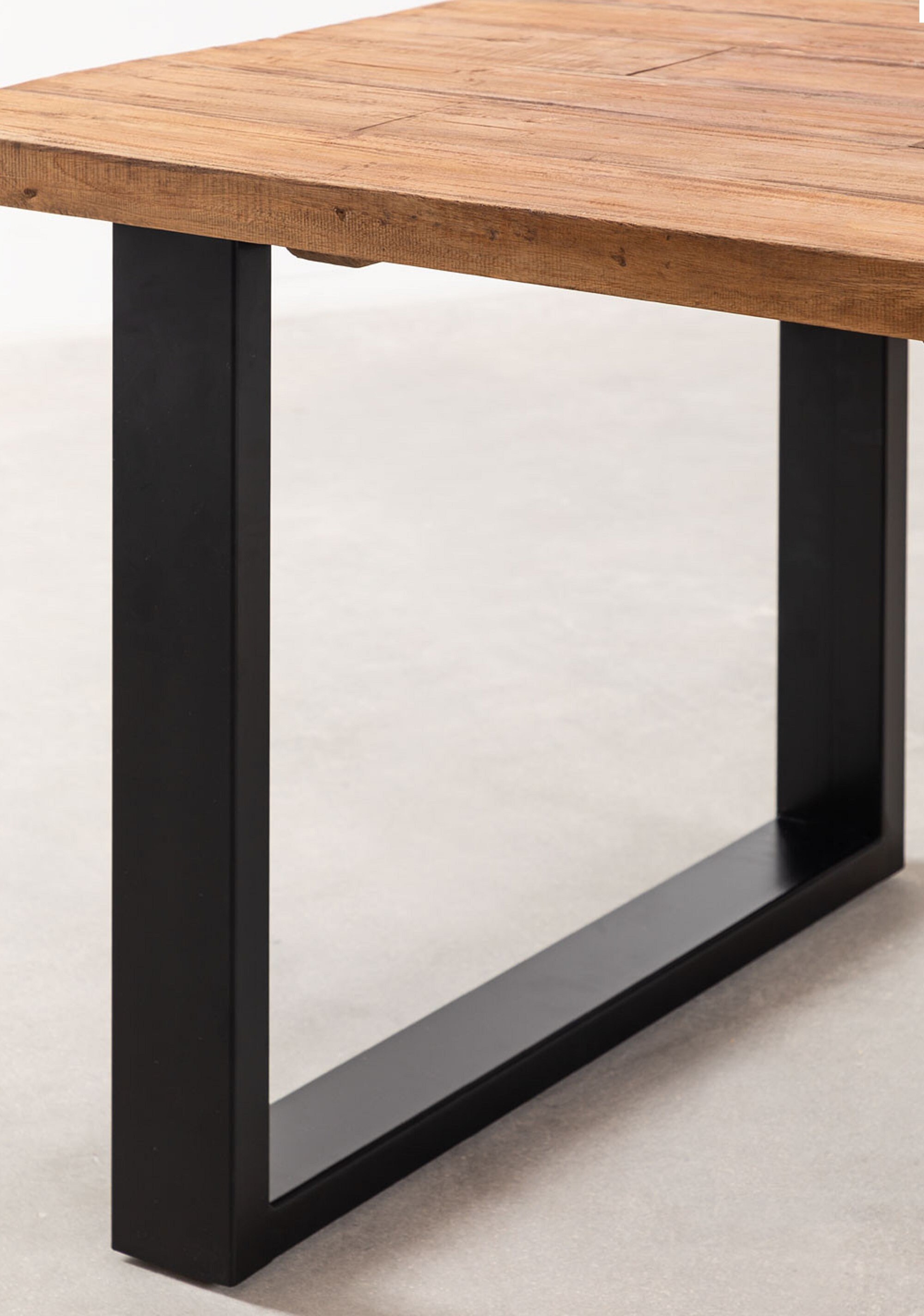 Set of 2x Table Legs Rectangular Shape Legs Pair Steel - Etsy UK