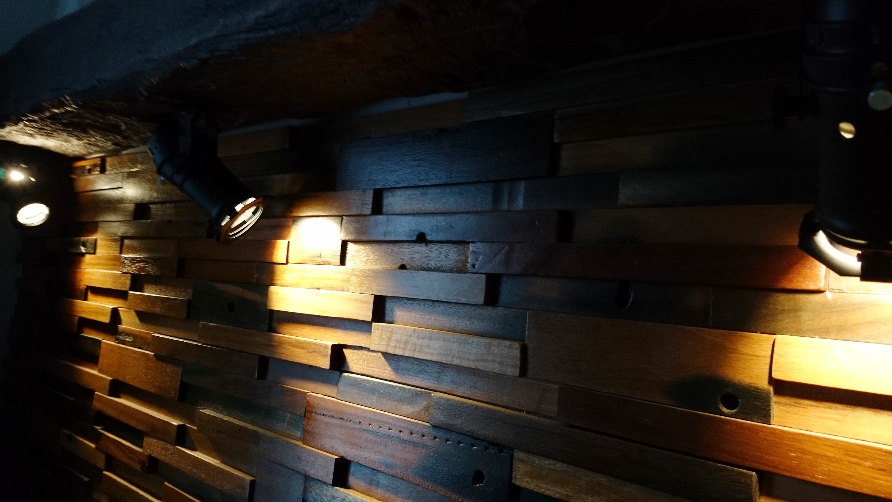 2m Long Suspended Wood Beam Lights Decorative Faux Wood | Etsy