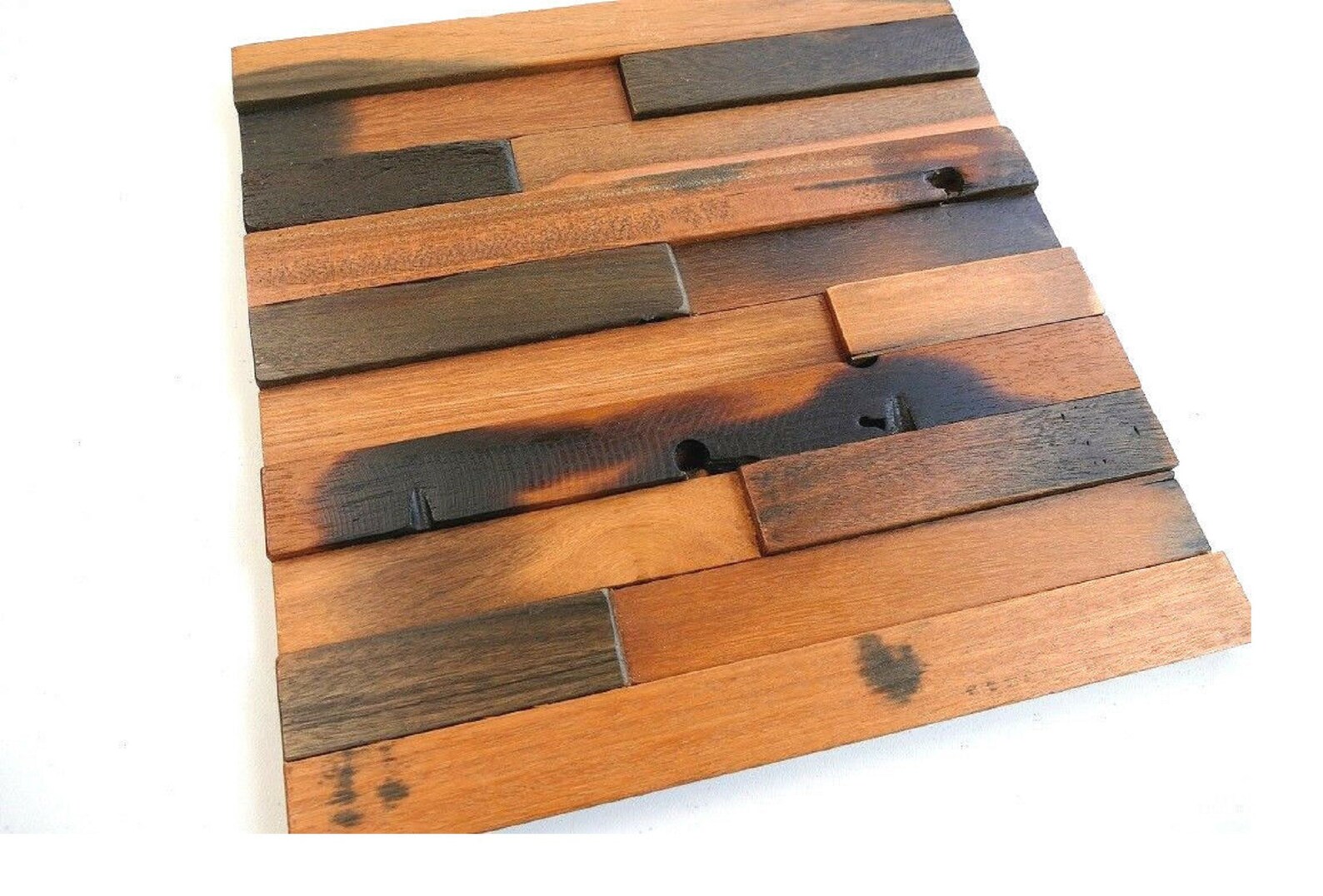 Reclaimed Wooden Wall Tiles Decorative Tiles Rustic Wood | Etsy