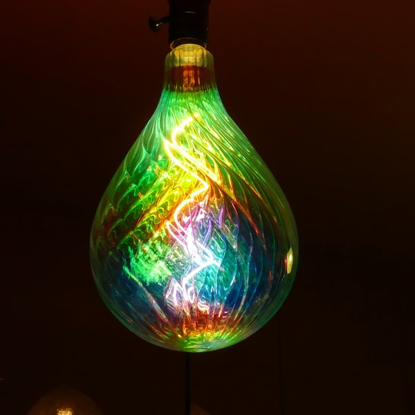 Painted Light Bulb - Etsy