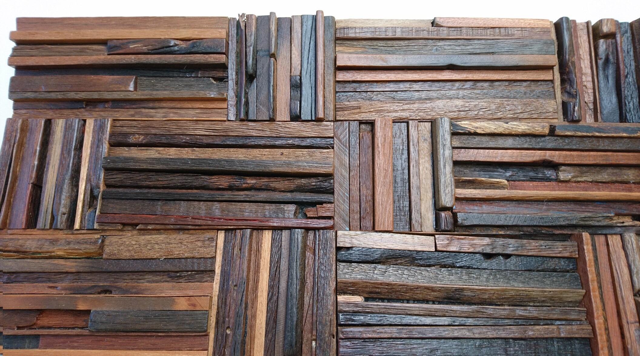 Reclaimed Wall Tiles Wood Wall Art Old Wood Tiles | Etsy