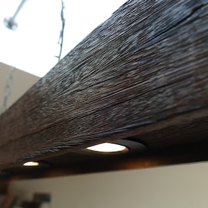 Wood Beam Lights, Vintage Wood Beam Spot Lights Light Fixture, Rustic ...