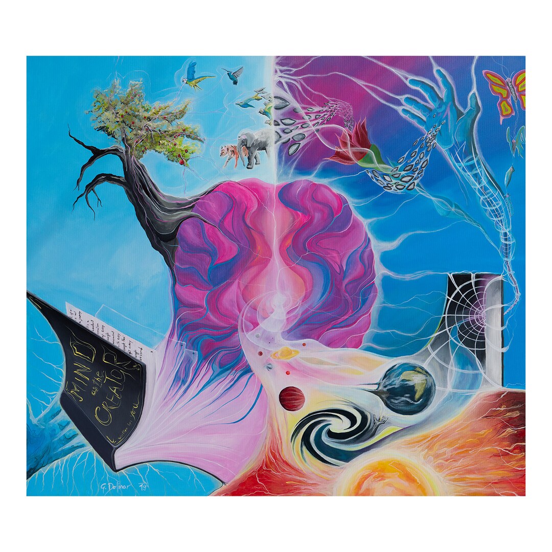 Mind as the Creator | Visionary Art by @attractpassion | Intuitive ...