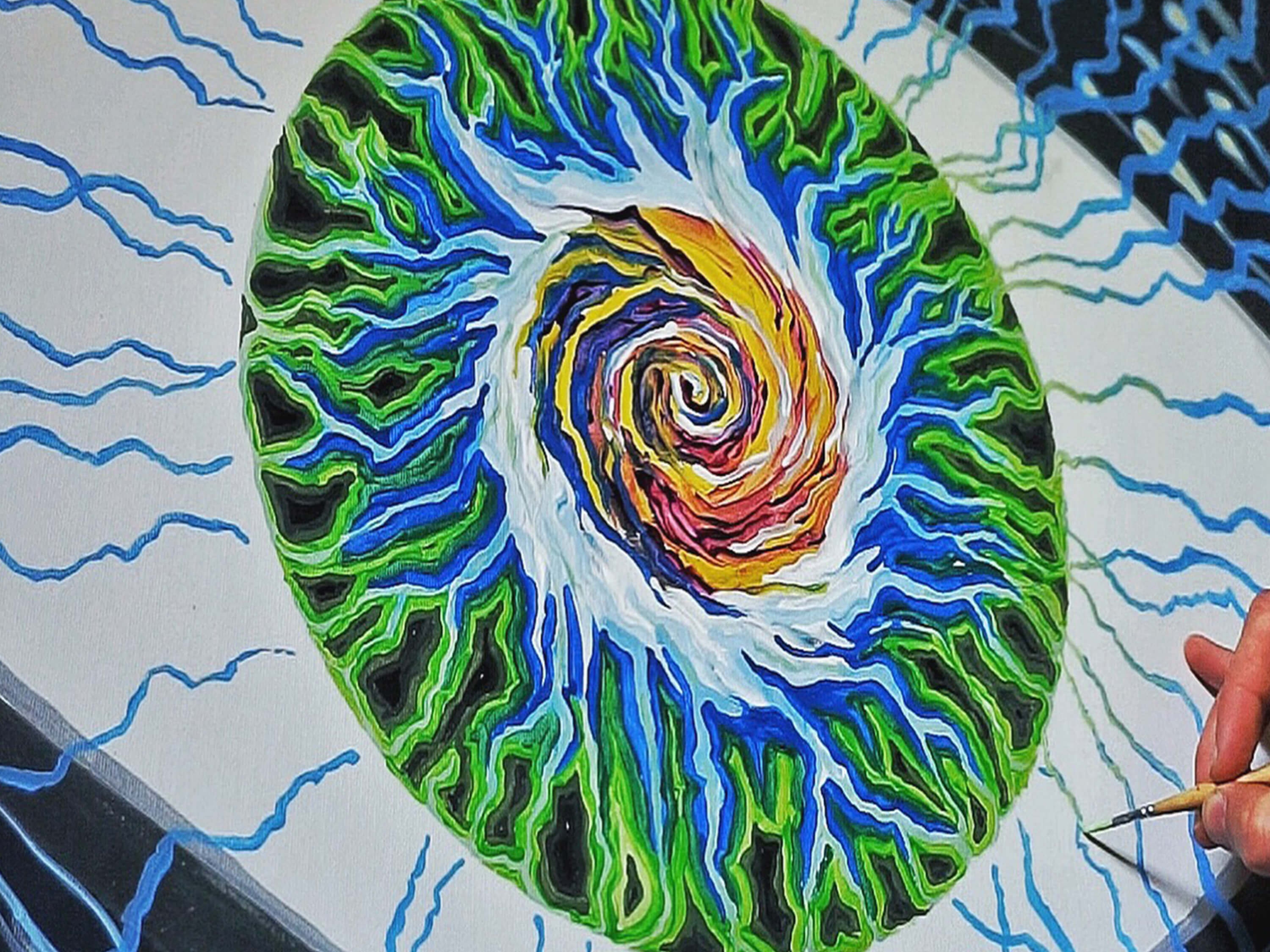 Eye of a Vision Visionary Art by idrawmypassion Intuitive - Etsy