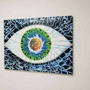 Eye of a Vision | Visionary Art by @idrawmypassion | Intuitive ...