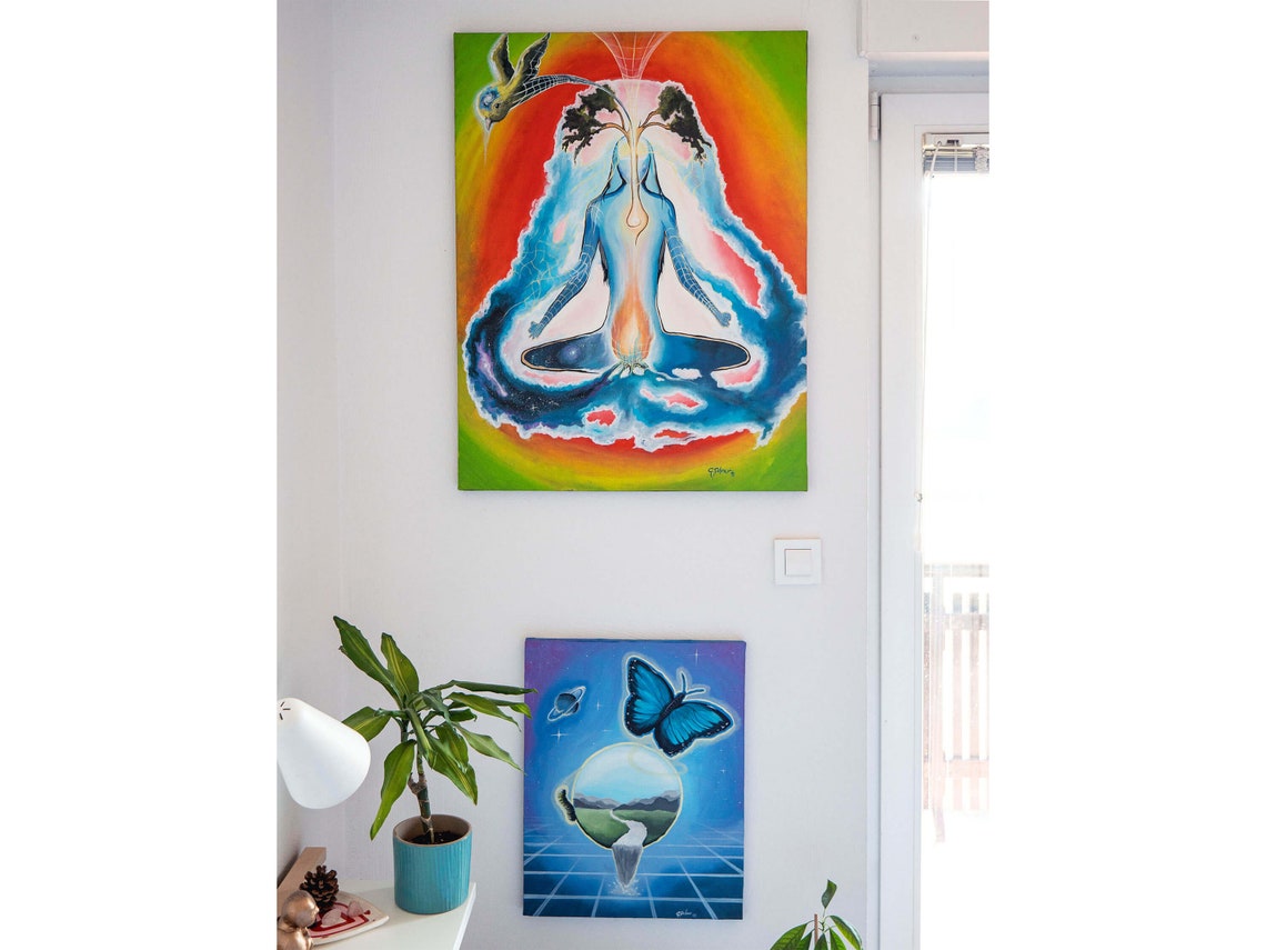 Creative Consciousness Visionary Art by idrawmypassion | Etsy