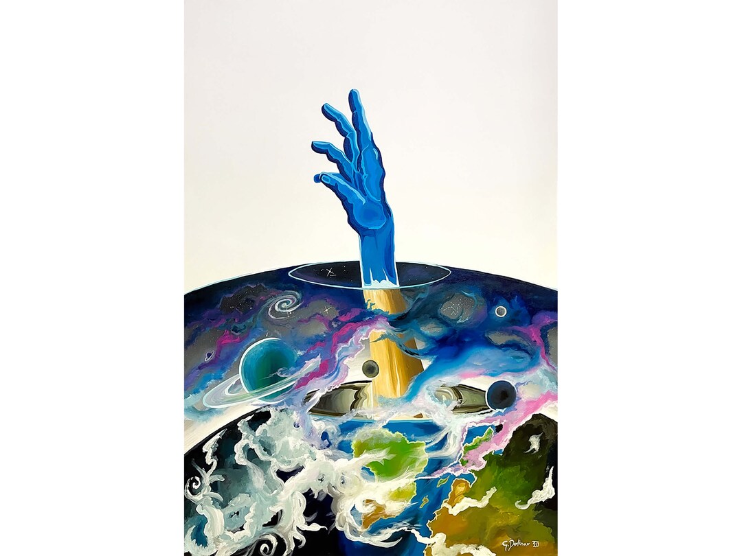 Reaching the Potential | Encouraging Road | Visionary Art by ...