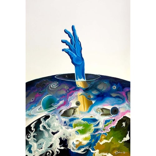 Mind as the Creator Visionary Art by idrawmypassion - Etsy