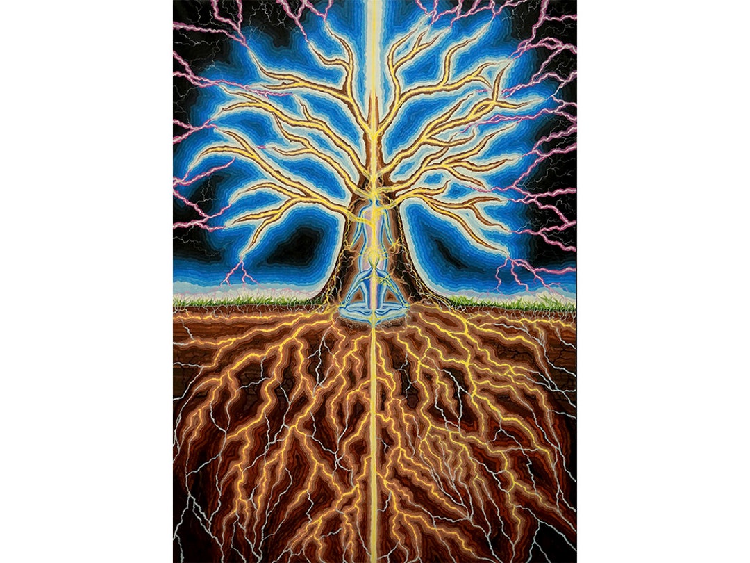 The Center of Life | Visionary Art by @attractpassion | Intuitive ...