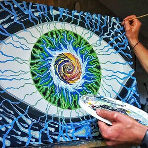 Eye of a Vision | Visionary Art by @idrawmypassion | Intuitive ...