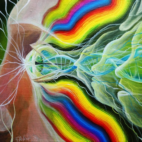 Mind as the Creator Visionary Art by idrawmypassion - Etsy