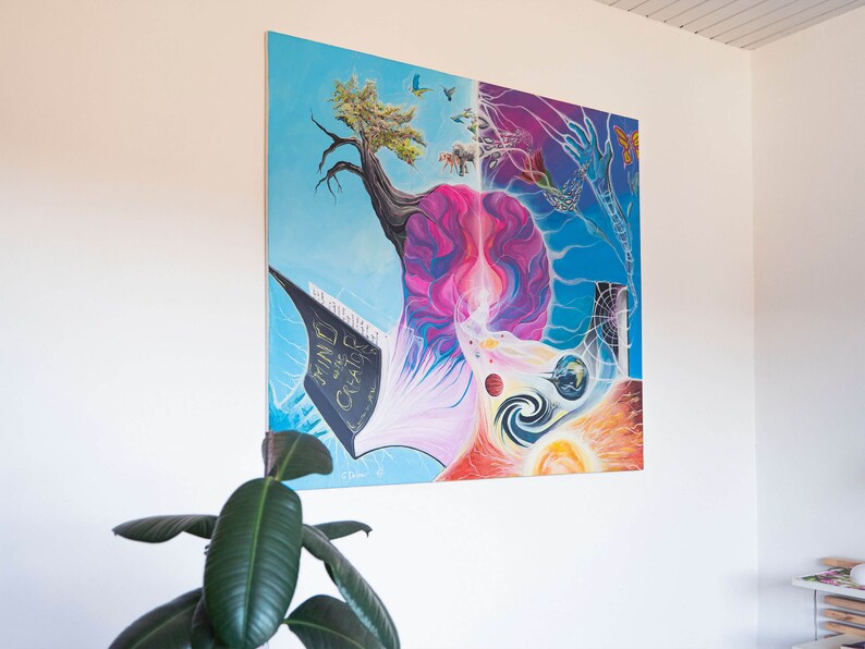 Mind as the Creator Visionary Art by idrawmypassion - Etsy