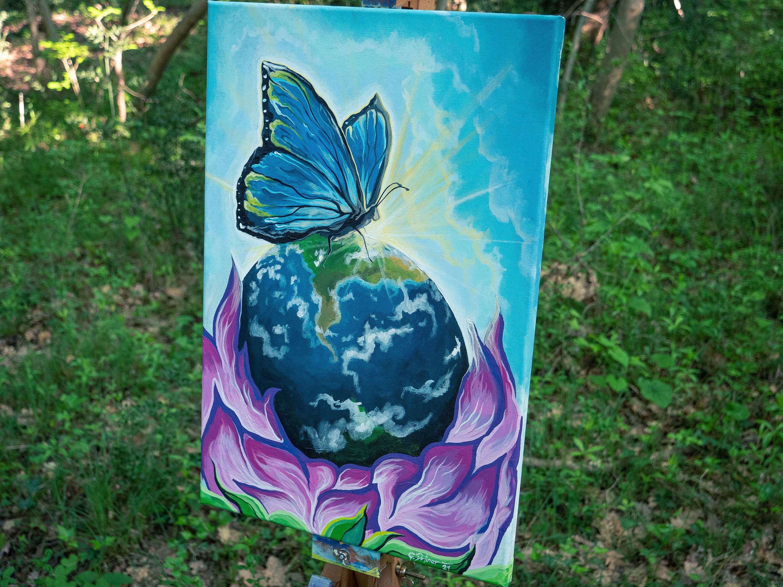 The New Earth Visionary Art by idrawmypassion Intuitive - Etsy Australia