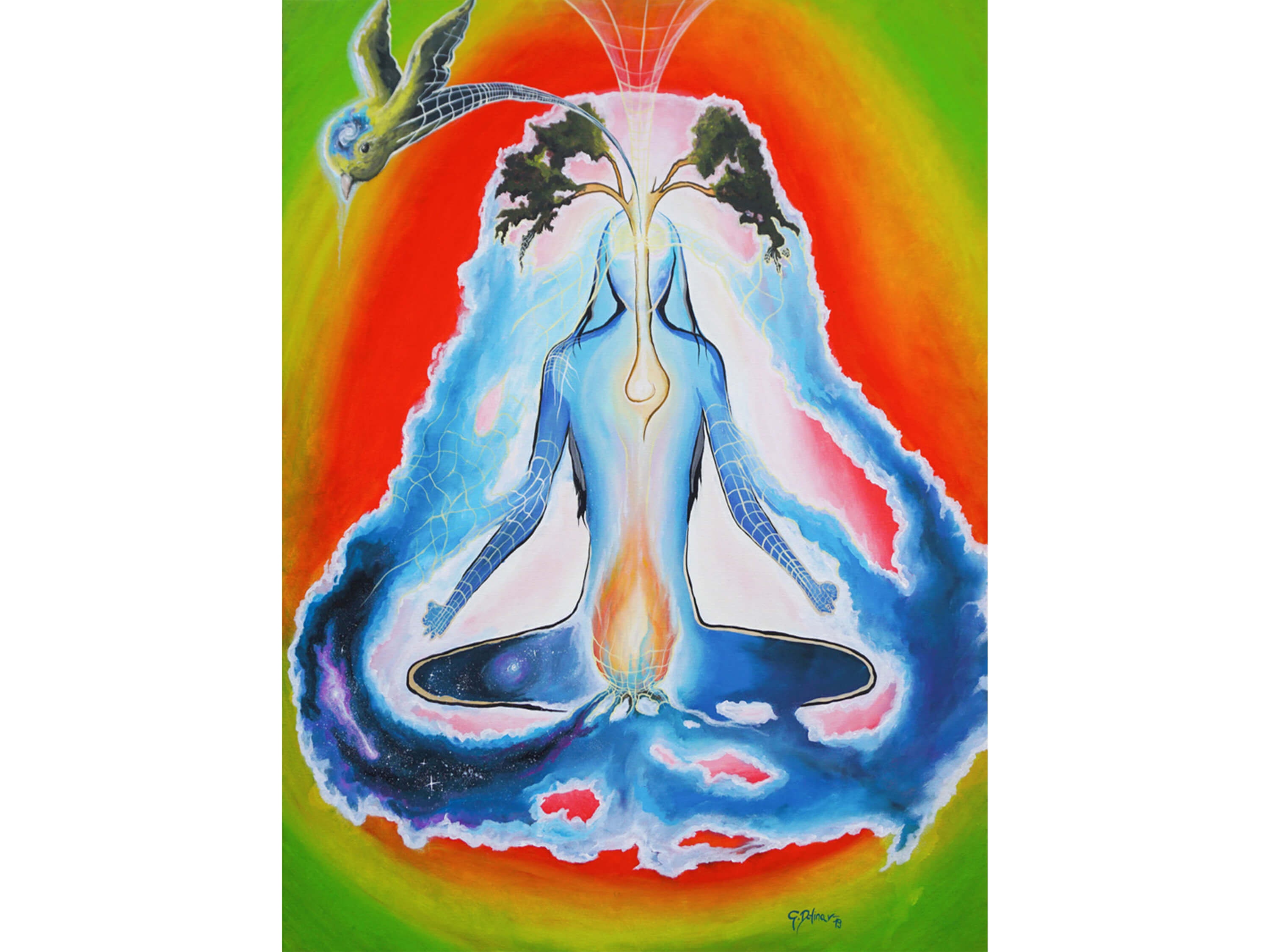 Creative Consciousness Visionary Art by idrawmypassion | Etsy