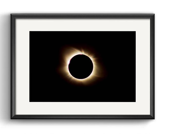 Solar Eclipse Print, Great American Eclipse, NASA Photo, Museum Quality ...
