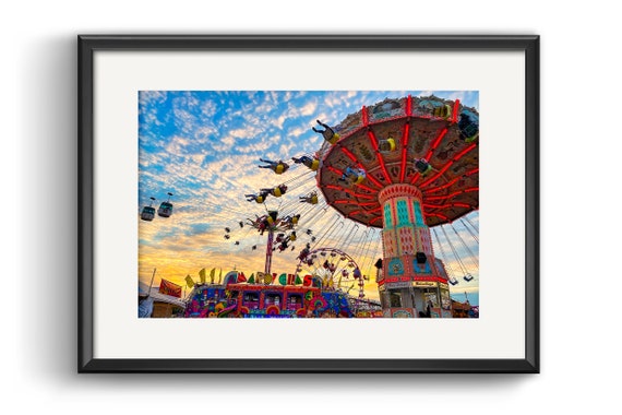 WASHINGTON STATE FAIR Photography Carnival Photo Decor - Etsy