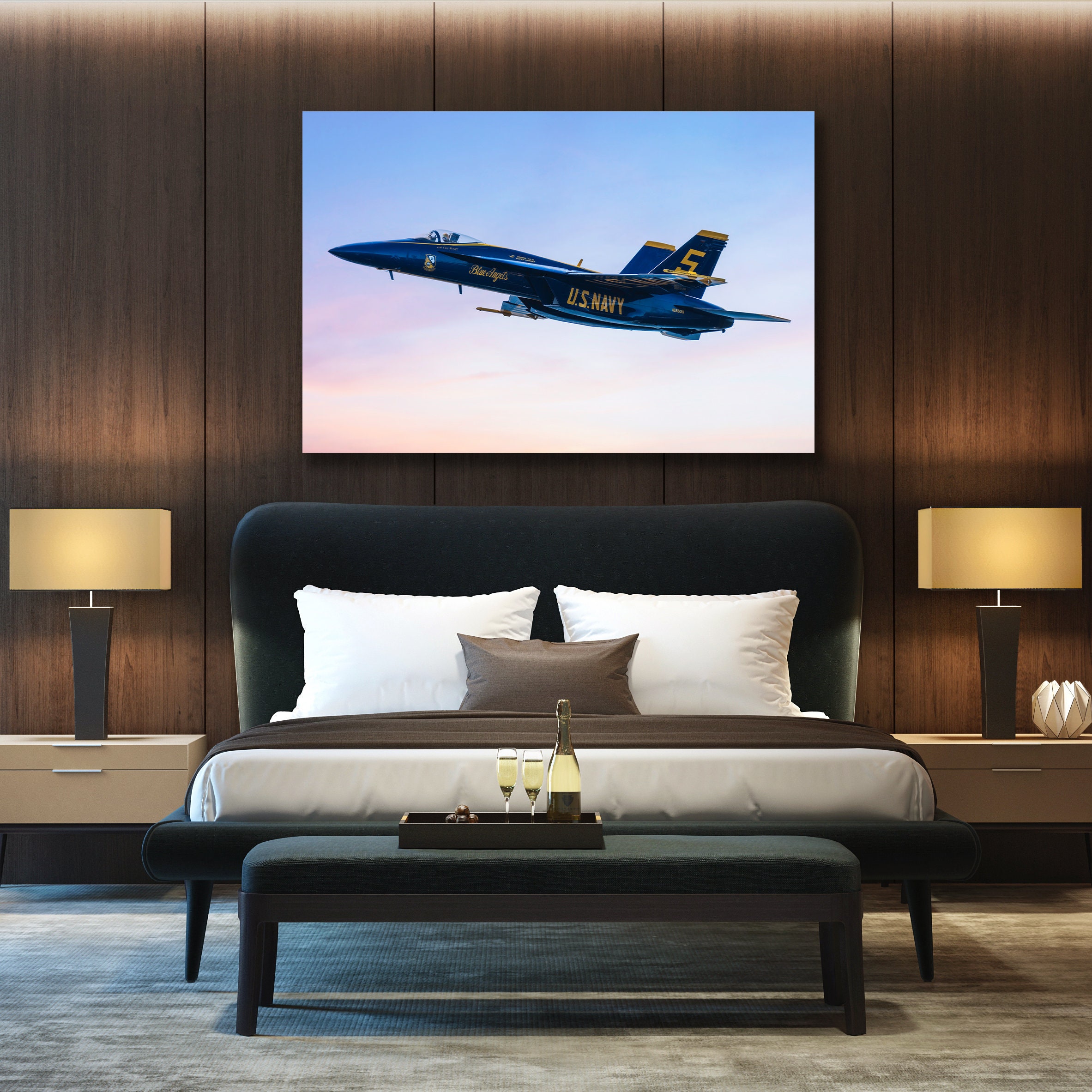 BLUE ANGELS PHOTOGRAPHY, Navy Wall Decor, Blue Angles Flyover Print - Etsy