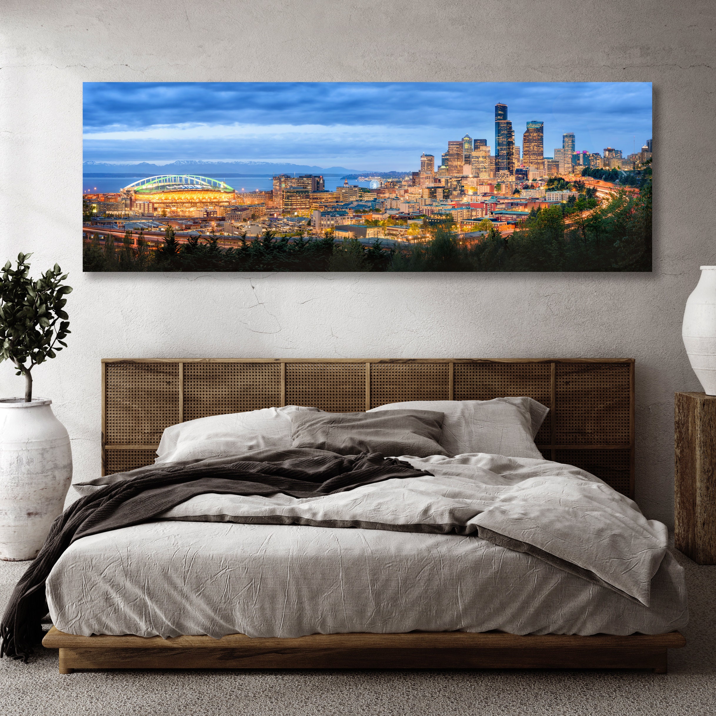 SEATTLE SOUNDERS 2022 CHAMPIONSHIP Wall Decor - Seattle Skyline Metal ...