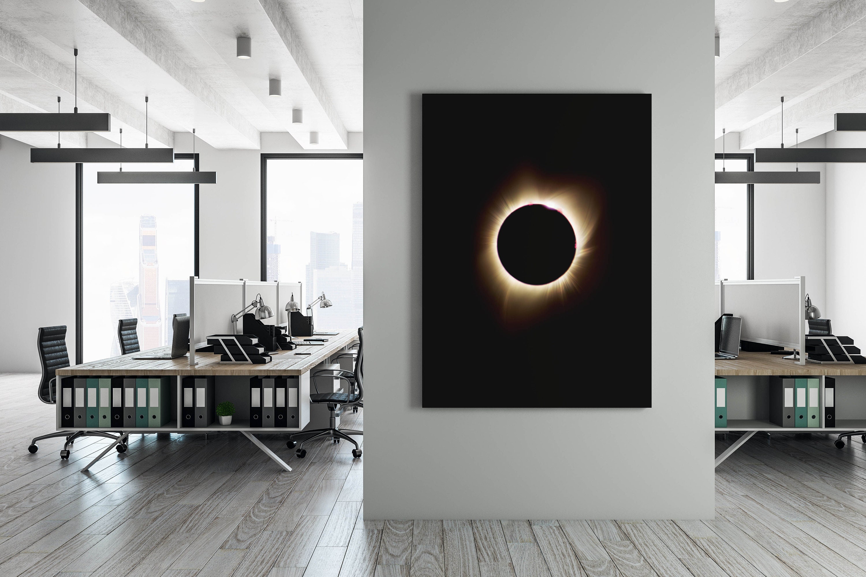 SOLAR ECLIPSE PHOTOGRAPHY Wall Art Total Solar Eclipse Print | Etsy