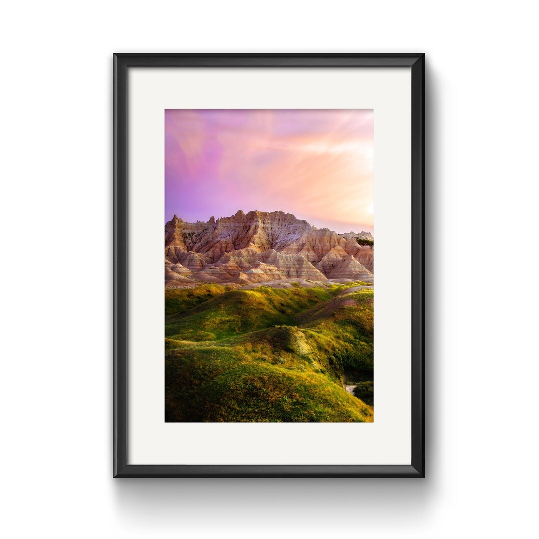 Badlands National Park Print: Autographed Limited Edition Fine Art - Etsy