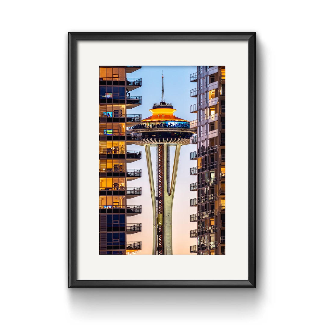 SEATTLE SPACE NEEDLE Photography, Seattle Photography, Limited Edition ...
