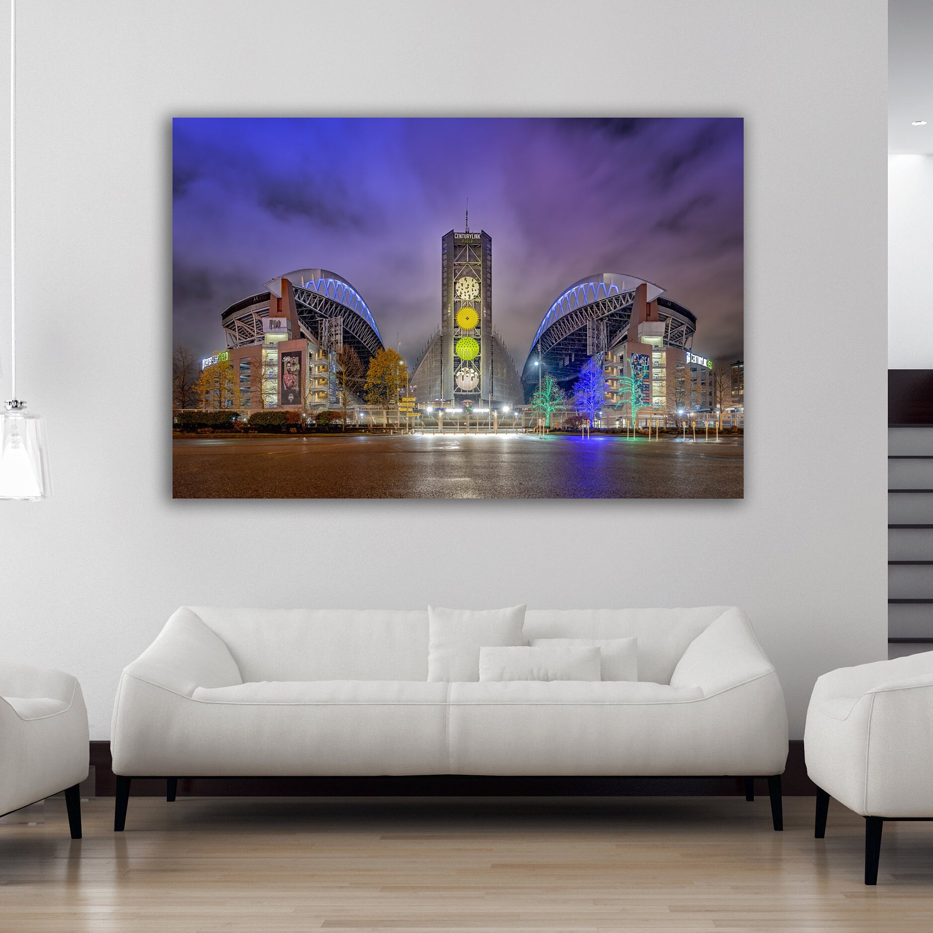 CENTURYLINK FIELD PHOTOGRAPHY, Seahawks Stadium Wall Art, Lumen Field ...