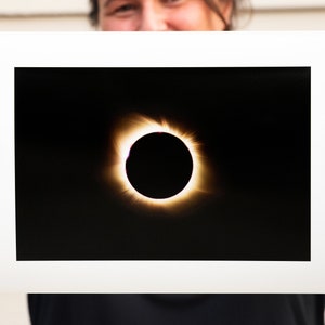 SOLAR ECLIPSE PHOTOGRAPHY Wall Art, Total Solar Eclipse Print, Fine Art ...