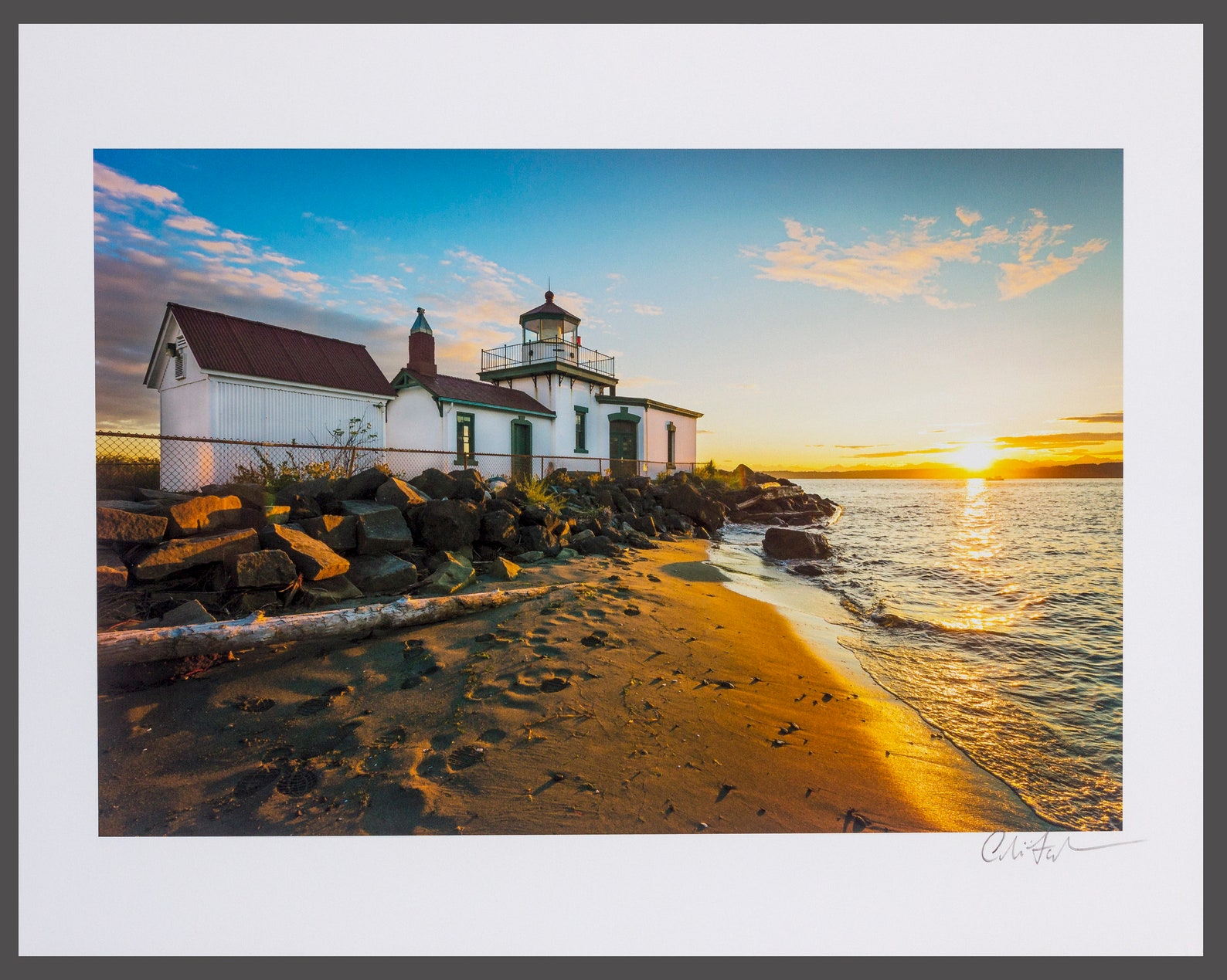 Breathtaking Photograph of West Point Lighthouse discovery - Etsy