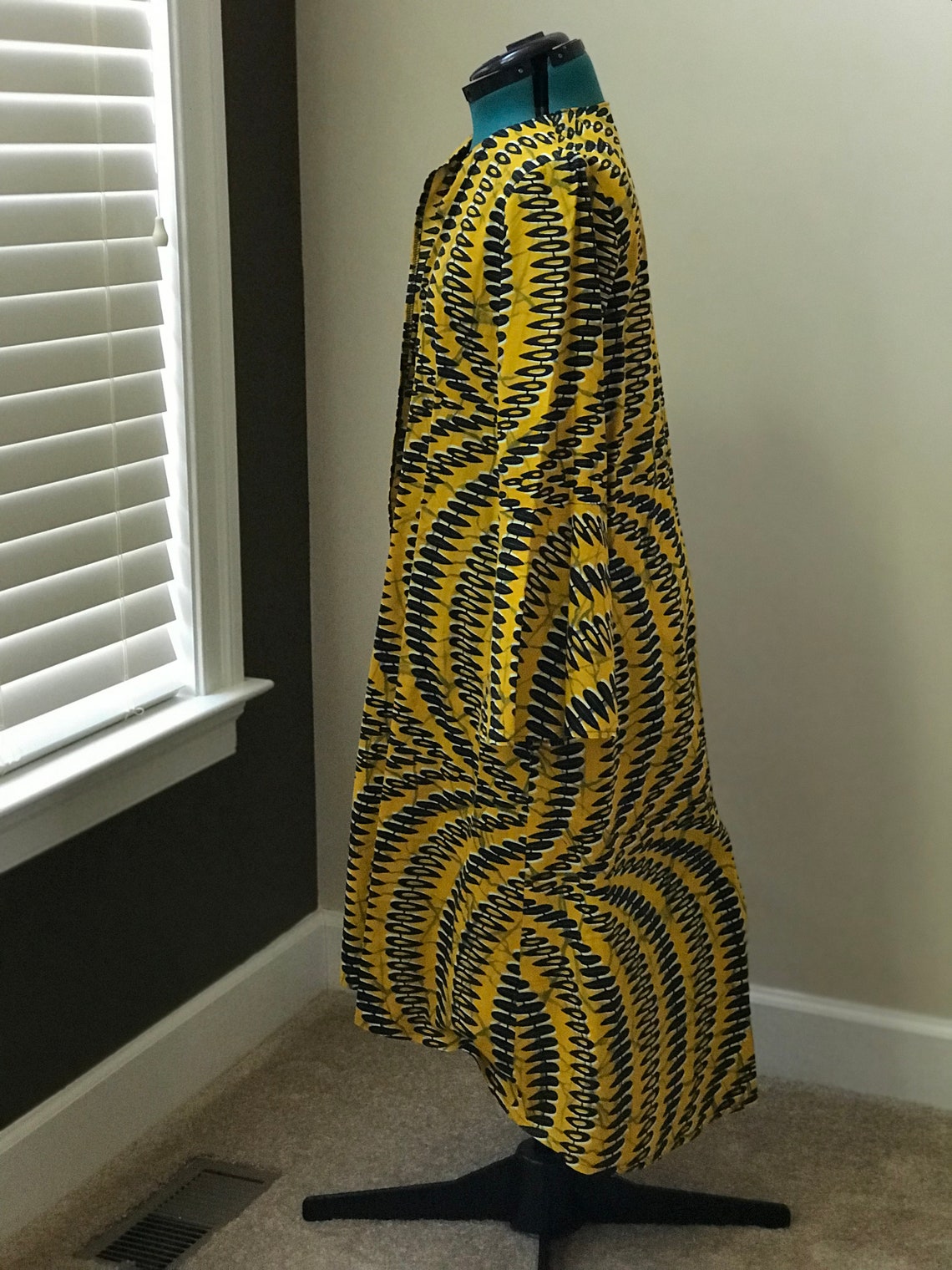 Bell Sleeve Duster, Duster, Ankara Duster, African Fabric Duster, High ...