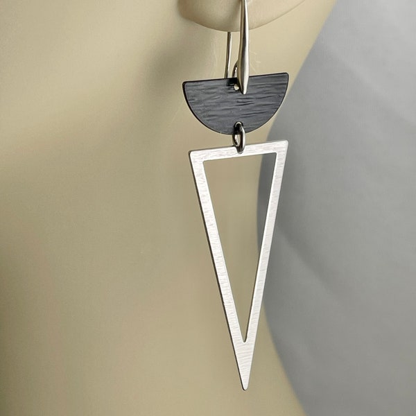 Geometric Earrings - Etsy