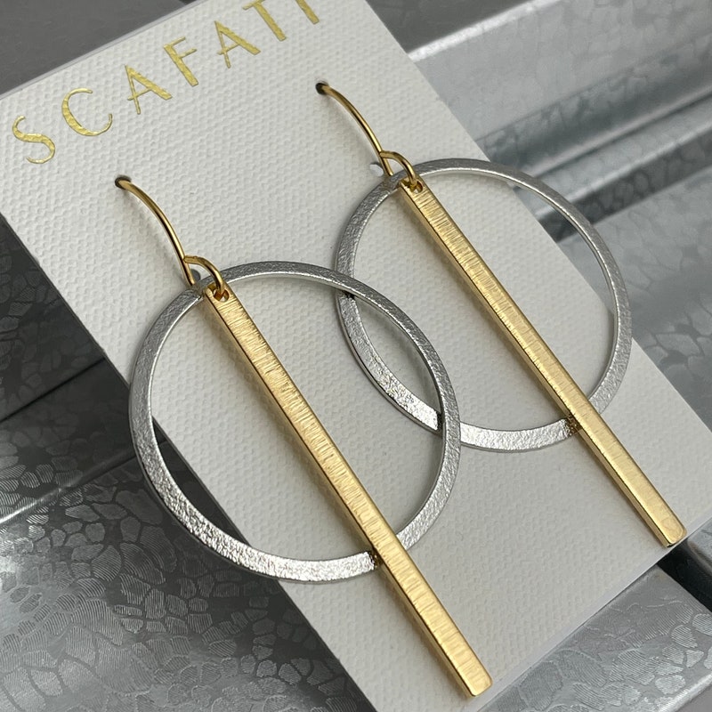 Bar Earrings - Etsy