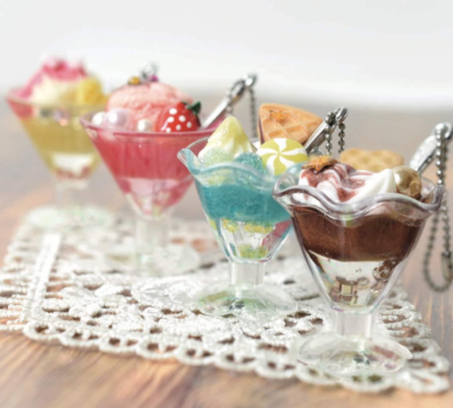 Japan Resin Mini Parfait Chocolate KIT ENGLISH instructions | Etsy