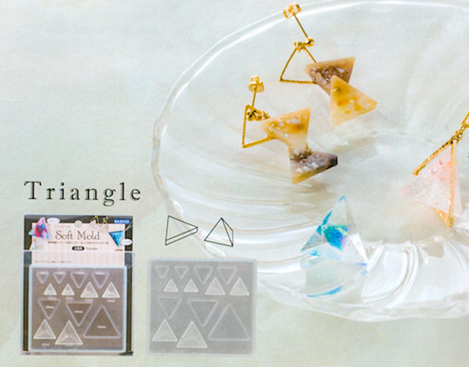 High Qualitly Triangle Mold Pyramid Mold Prism Mold Padico | Etsy