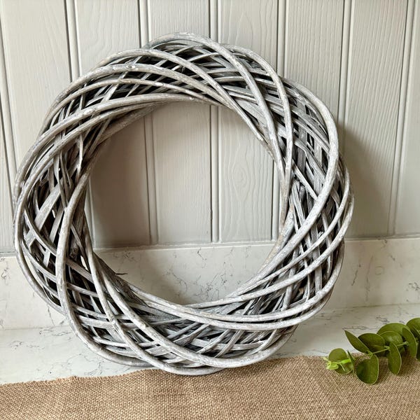 Wicker Wreath - Etsy