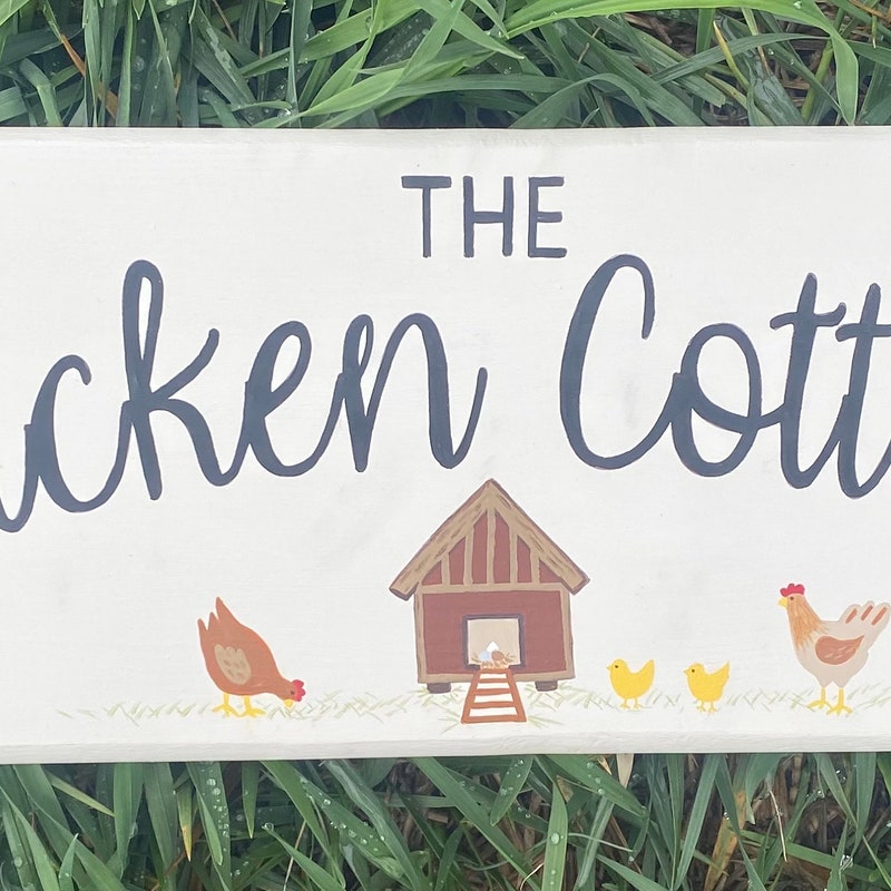 Chicken Coop Sign - Etsy