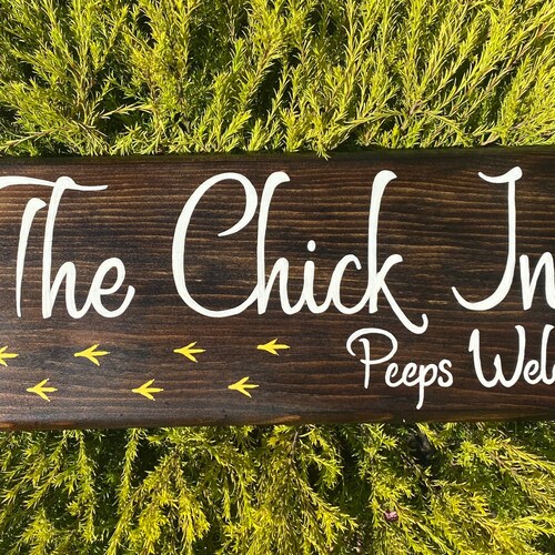 The Chicken Inn Rustic Metal Sign Rustic Farmhouse Decor Coop - Etsy