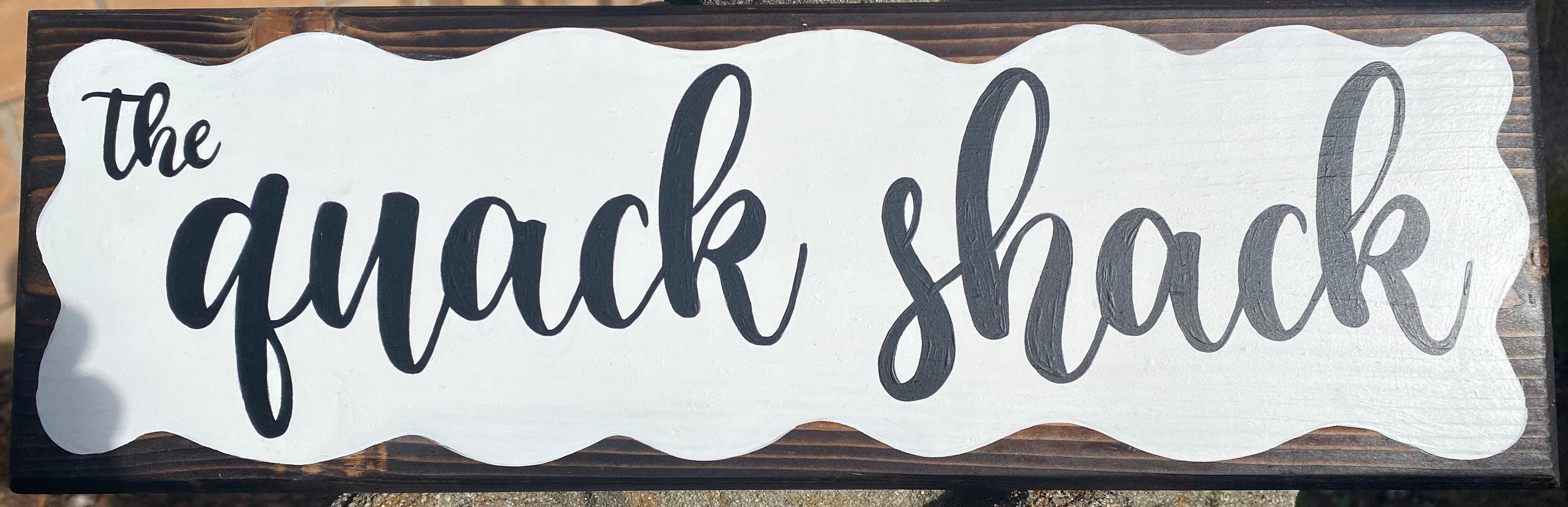 The Quack Shack~duck Sign~coop Wood Sign~quack Shack Wood Sign~barn ...