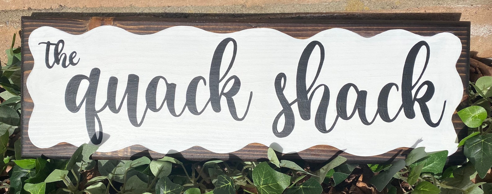 The Quack Shack~duck Sign~coop Wood Sign~quack Shack Wood Sign~barn ...