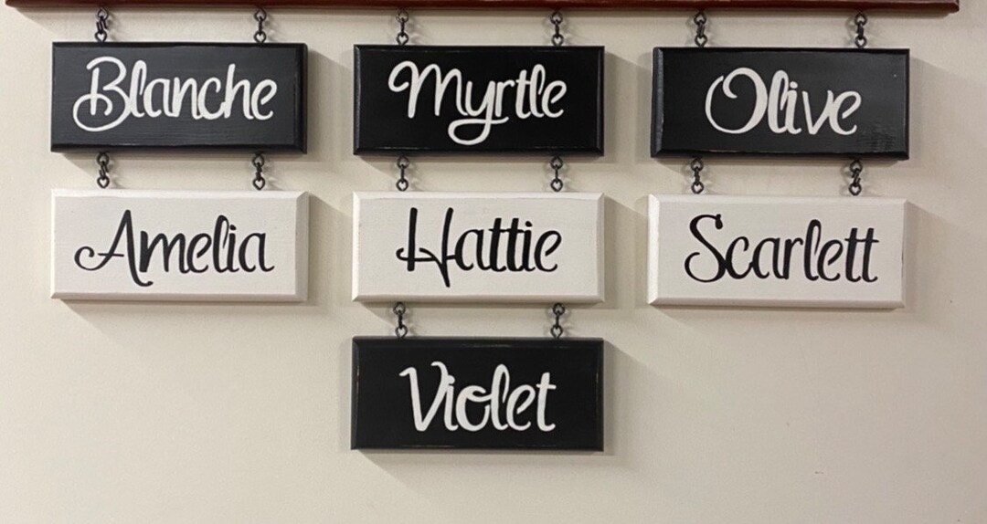 Custom Chicken Coop Name Sign, Farmhouse Style (7x3.5in) - Etsy