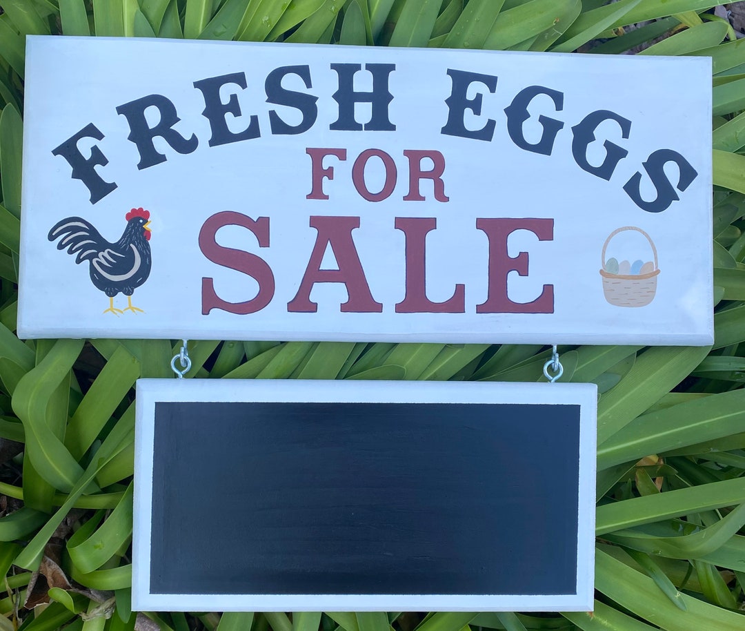 Fresh Eggs for Sale~fresh Eggs for Sale Sign~fresh Eggs Sign~for Sale ...
