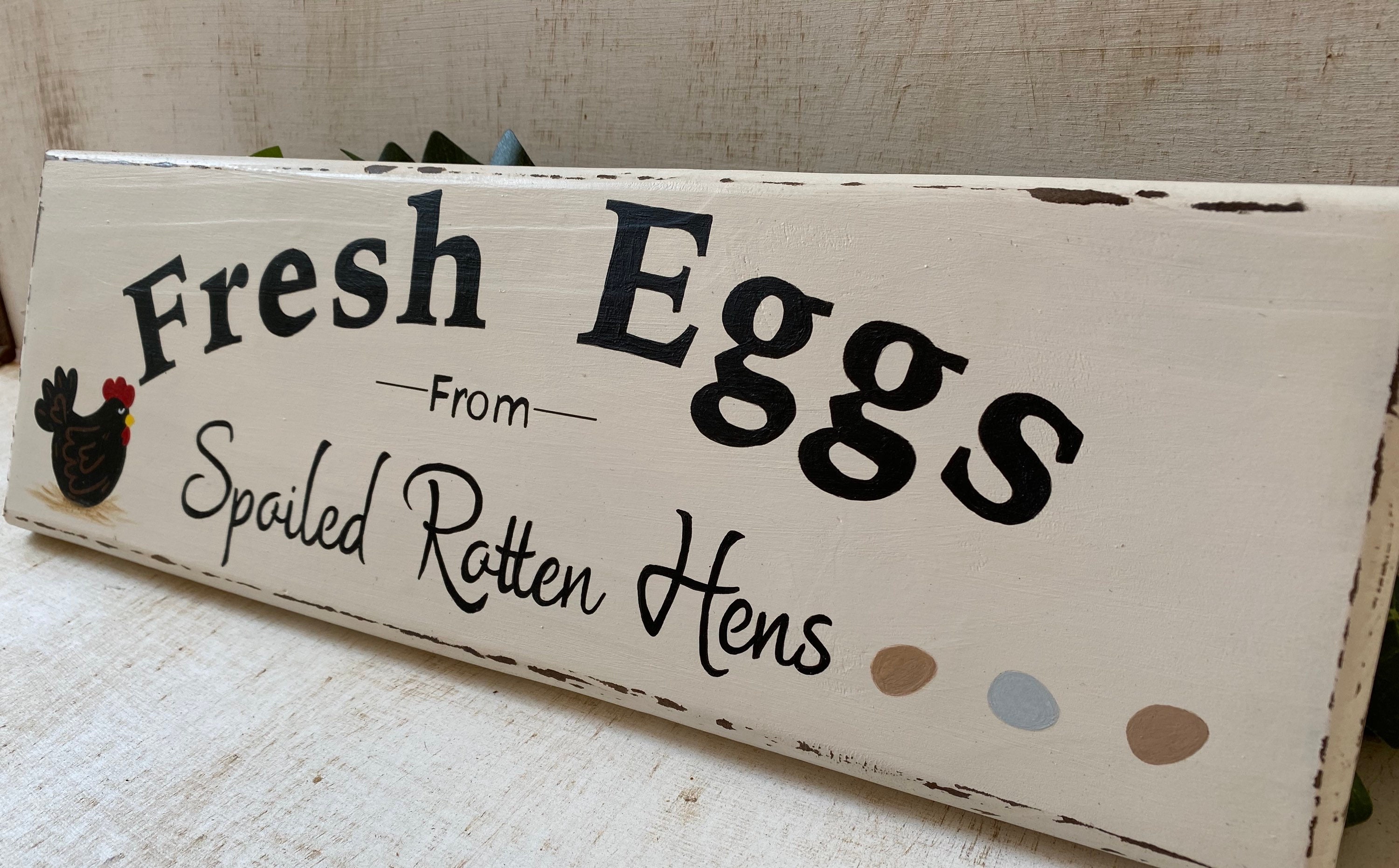 Chicken Coop Sign fresh Eggs From Spoiled Rotten Hens - Etsy
