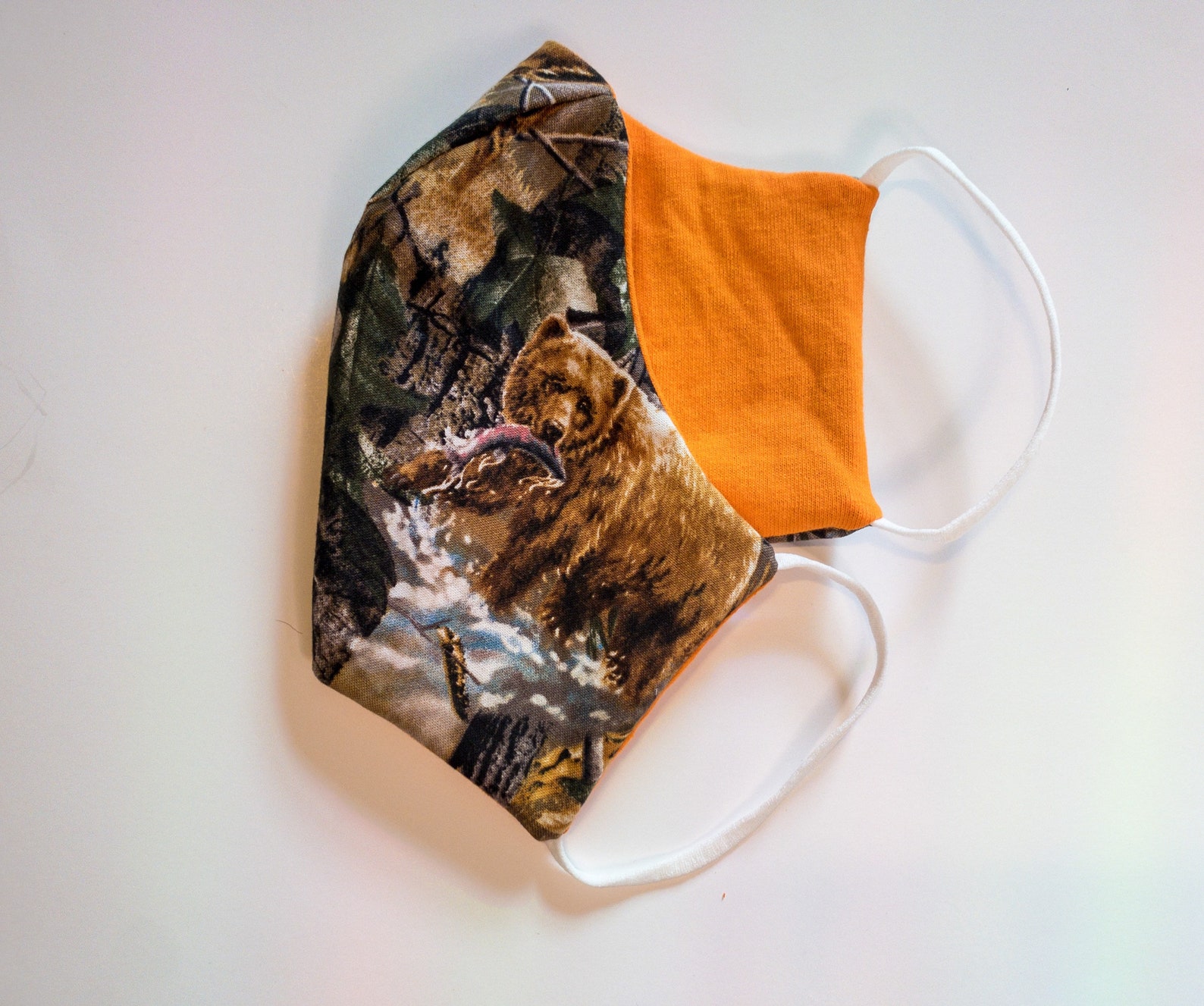 Real tree face mask/ camouflage face mask/ camo face mask/ | Etsy