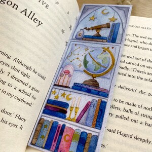 Spellbinding Bookshelf Bookmark Bundle X 4 Bookish Bookmark Book Lover ...