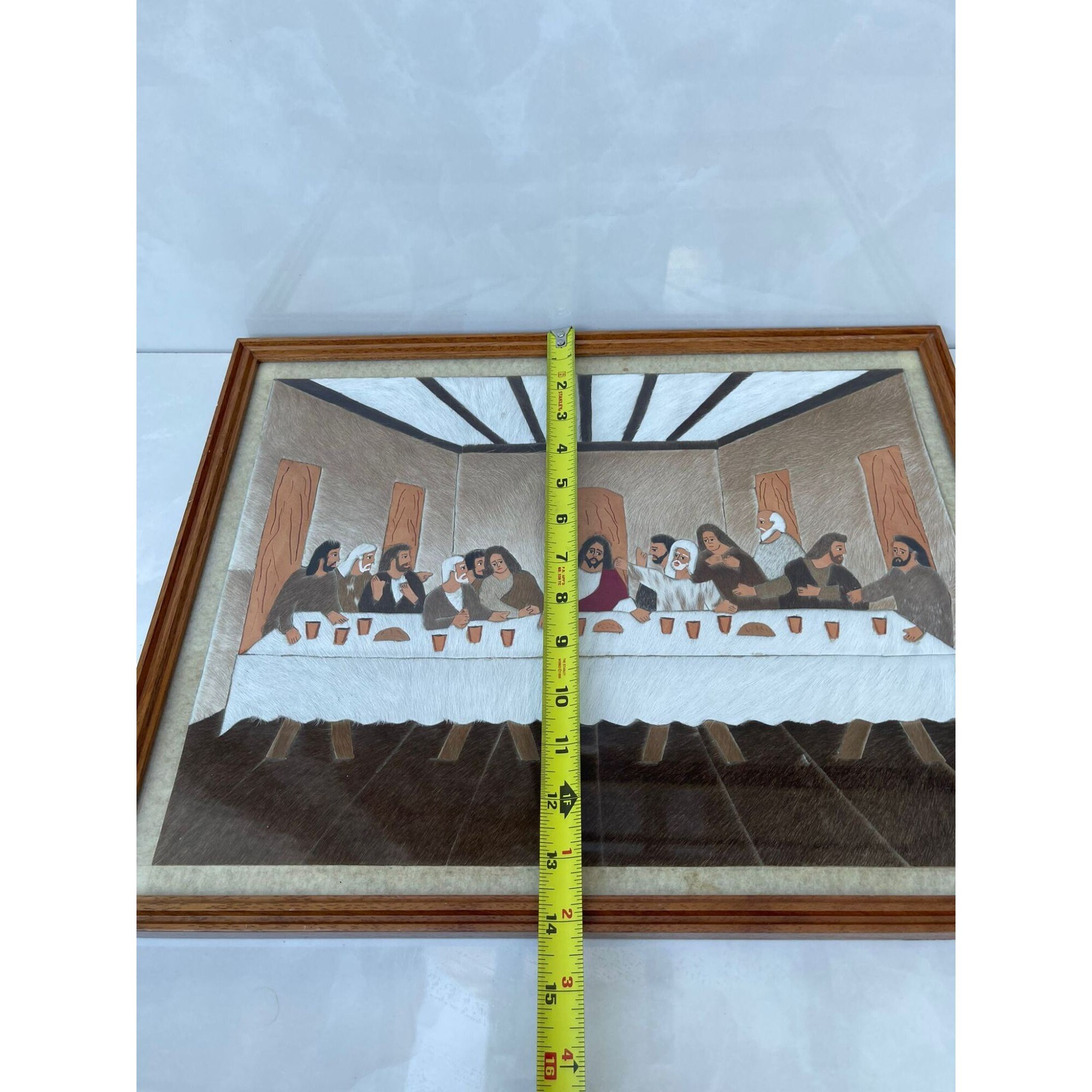 The Last Supper Jesus Christ Religious Holy Thursday Wall Frame Art ...