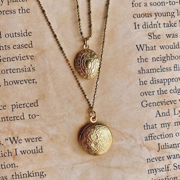 Brass Locket - Etsy