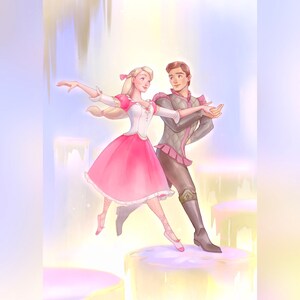 12 Dancing Princesses 5 X 7 Art Print Digital Art - Etsy